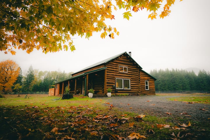 Homestead 1896. Spa, Sauna, Hot Tub, Games Room. - Packwood, WA