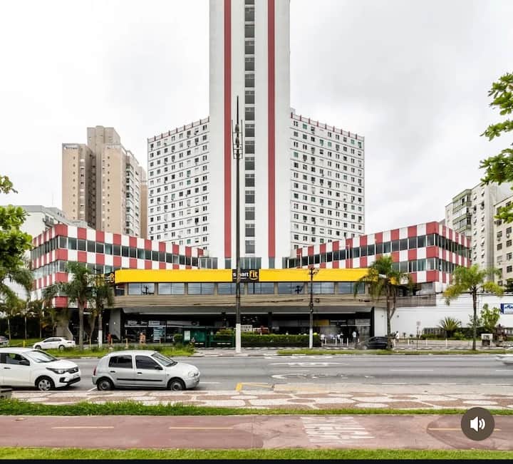 Apartamento Em Santos Frente à Praia - Santos