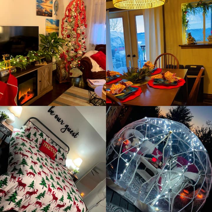 St Lawrence River Home W/winter Glamping Igloo - Prescott