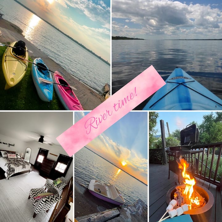 St Lawrence River Cottage W/winter Glamping Igloo - Prescott