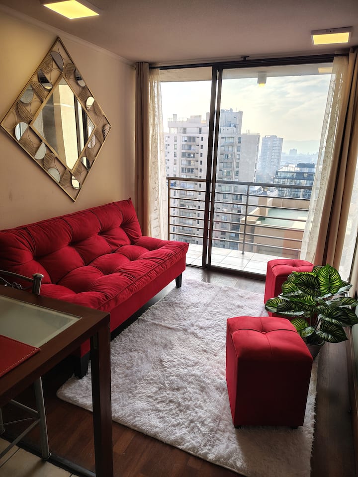 Bellas Artes 7, A Una Cuadra Del Metro,lastarria - Santiago