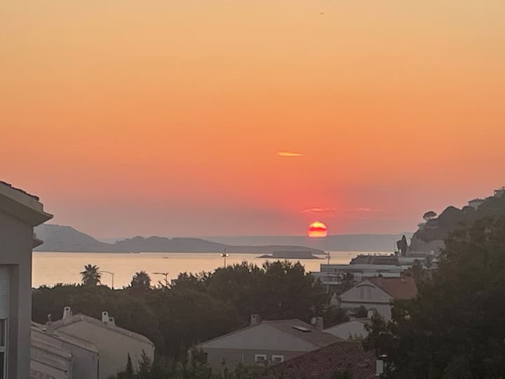 Marseille T4 à 200 M Des Plages - Calanques de Marseille