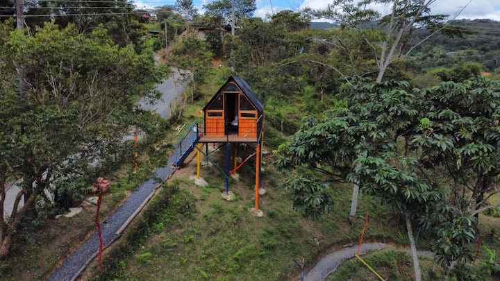 Espectacular Casa En El Aire- Tipo Glamping - Barbosa
