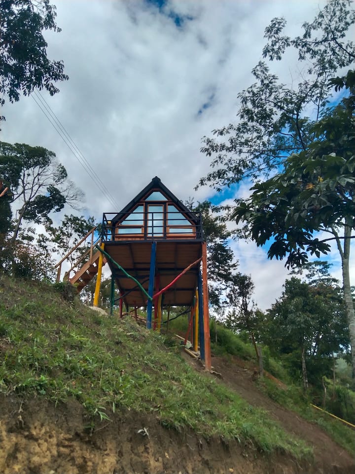 Espectacular Casa En El Aire- Tipo Glamping - Moniquirá
