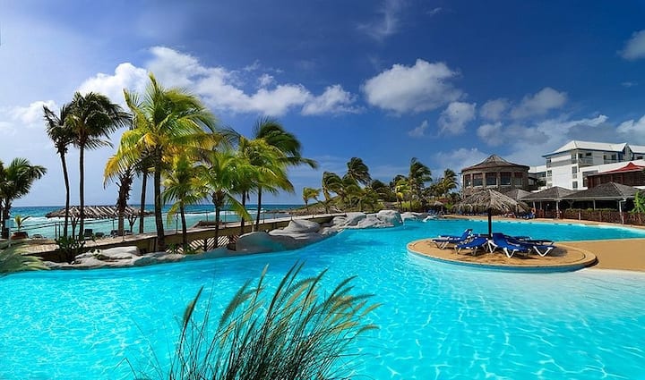 Studio Sucre Canne: Plage & Piscine Privée-vue Mer - Saint-François