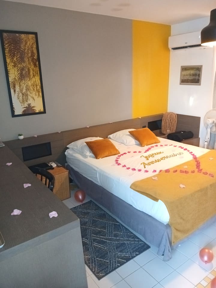 Studio Sucre Canne: Plage & Piscine Privée-vue Mer - Guadeloupe