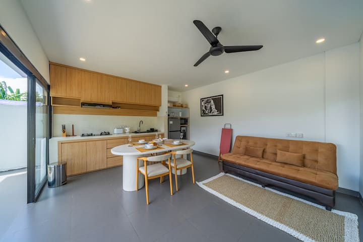 2br River View Villa With Private Pool In Nyanyi - Bali
