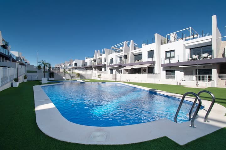 Rez-de-chaussée Sud Dans Résidence Calme - San Miguel de Salinas