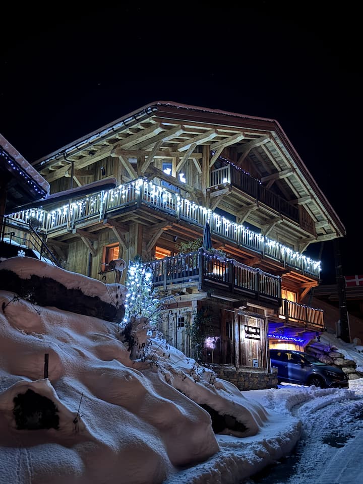 Superbe Chalet Pour 18 Personnes - Areches Beaufort