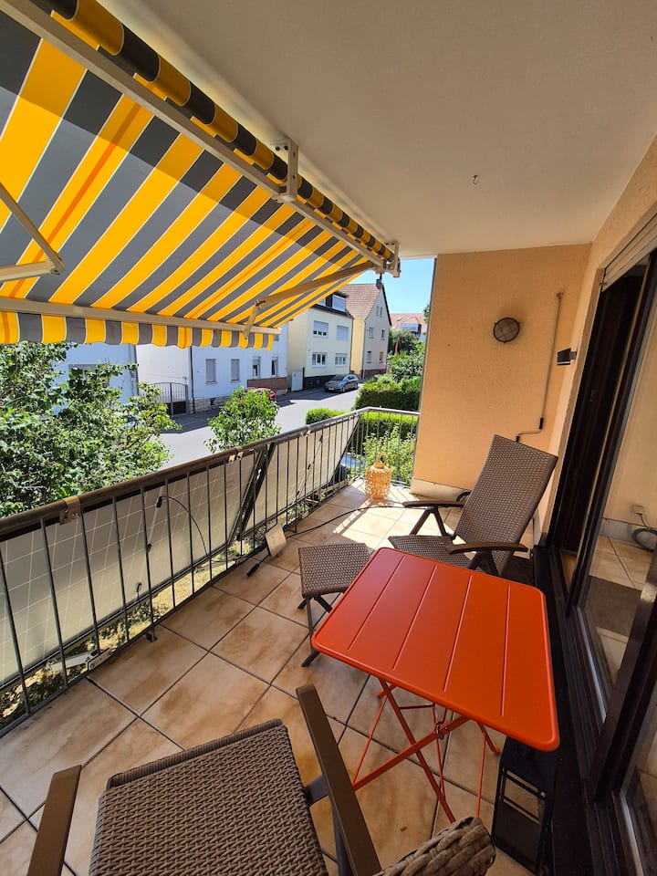Moguntia 1, Appartment Hell Ruhig Mit Küche/balkon - Mainz