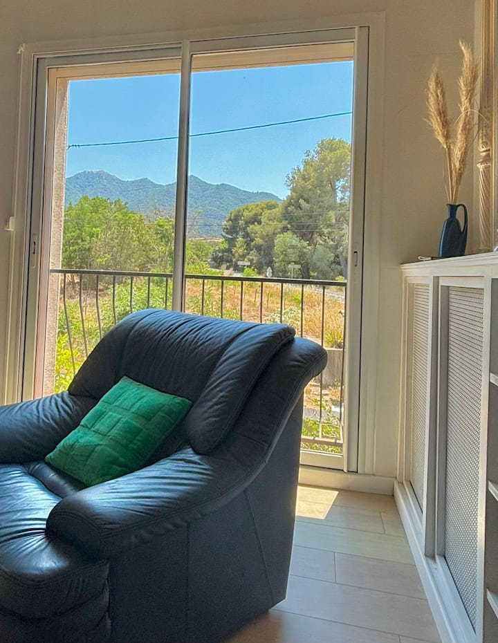 Vue Immersive Sur Les Albères, Nature, Sauna - Le Boulou