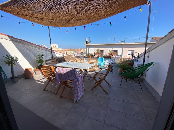 Charmant Appart, Grande Terrasse, Au Centre-ville! - Sète