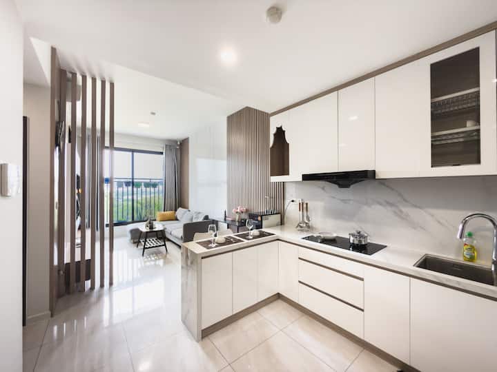 Premium Picity Full Kitchen •Washer • Self Checkin - Ho Chi Minh City