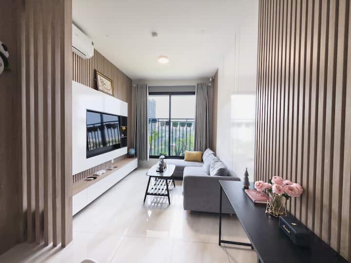 Premium Picity Full Kitchen •Washer • Self Checkin - Ho Chi Minh-staden