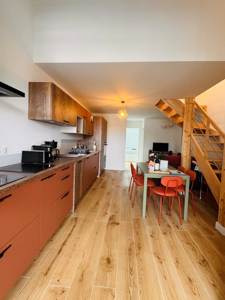 Maison Pilotis 6 Pers • 50m De La Mer • Gare - Plage Les Moutiers-en-Retz