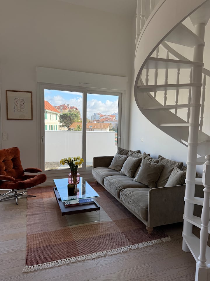 Biarritz Centre, Grande Terrasse Sud - Proche Mer - Biarritz