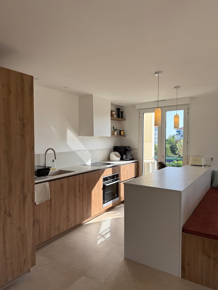 Biarritz Centre, Grande Terrasse - Proche Mer - Anglet