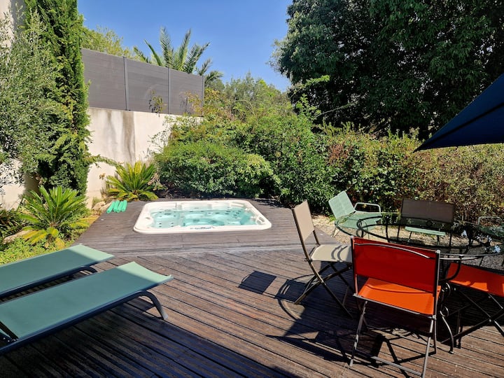 Villa Cosy T5 Avec Jacuzzi Xl - Nîmes