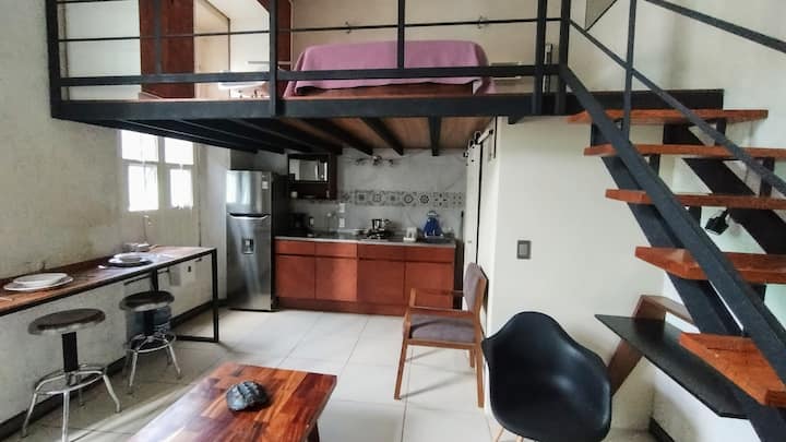 1 Loft Para Dos Con Estilo - Guadalajara