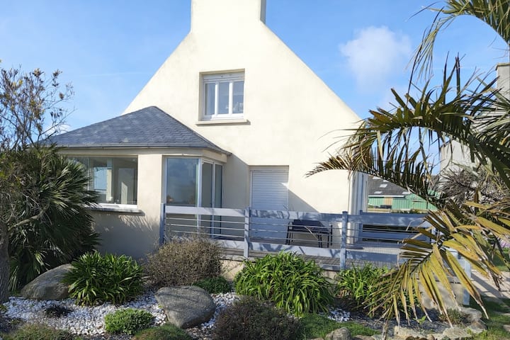 Maison Avec Jardin, Au Calme, Vue Mer Et Phare! - Île de Batz
