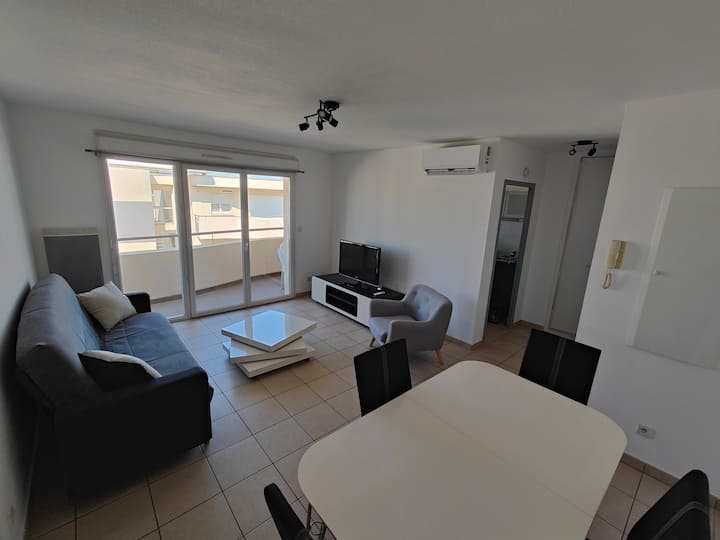 Loue Appartement 2 Pièces - Plage du Racou
