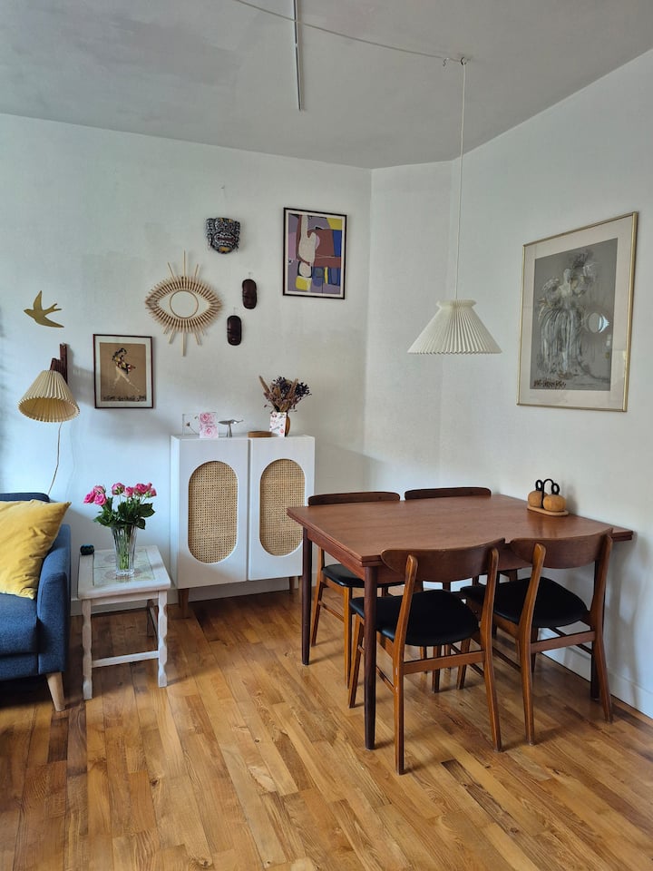 Bright 2br Historic Flat With Balcony - 쿠펀헤이건