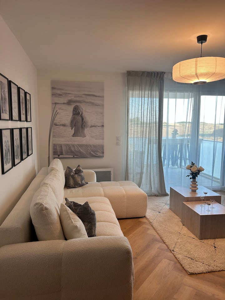 Grand T2 Design Avec Terrasse - Lattes