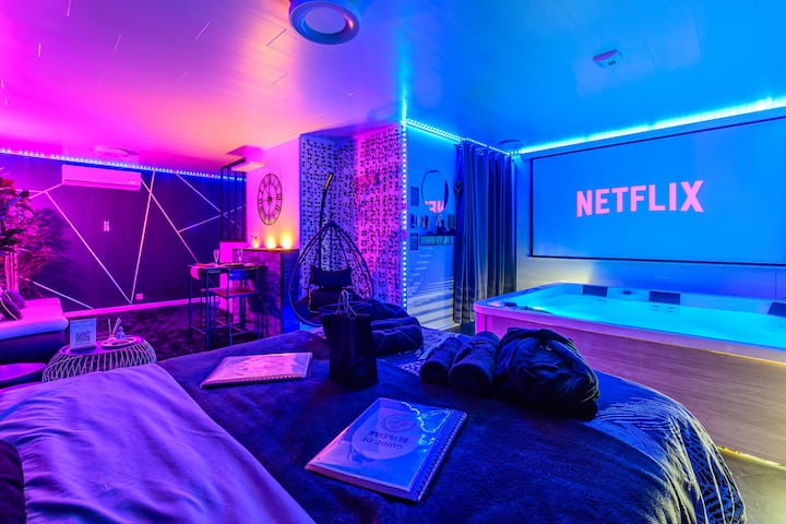 ÔSpa Zen-suite Privé Spa, Vidéoprojecteur, Parking - Pas-de-Calais