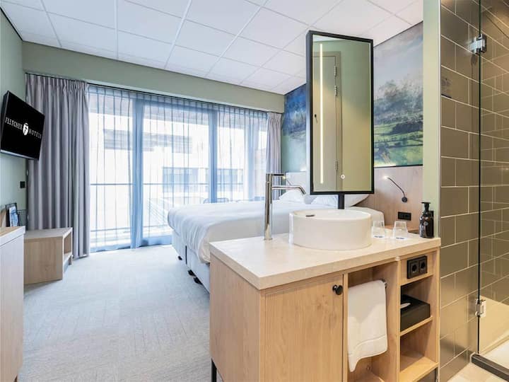 4 Tranquil Rooms W/ Private Balcony Near Schokland - Steenwijk
