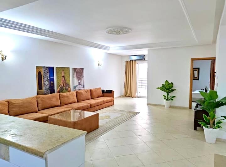Beach Facing 2br Apt In La Tulipe Complex, Tangier - Tangier