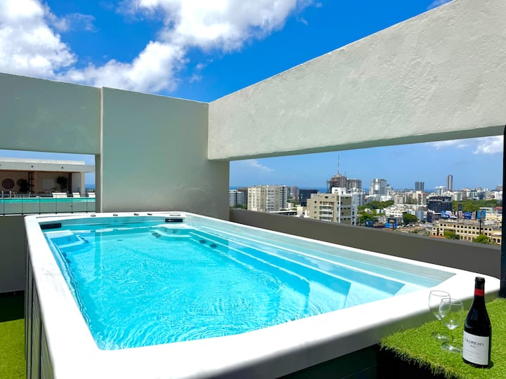 Loft Moderno En Naco Con Rooftop Y Picuzzi - ドミニカ共和国 サント・ドミンゴ