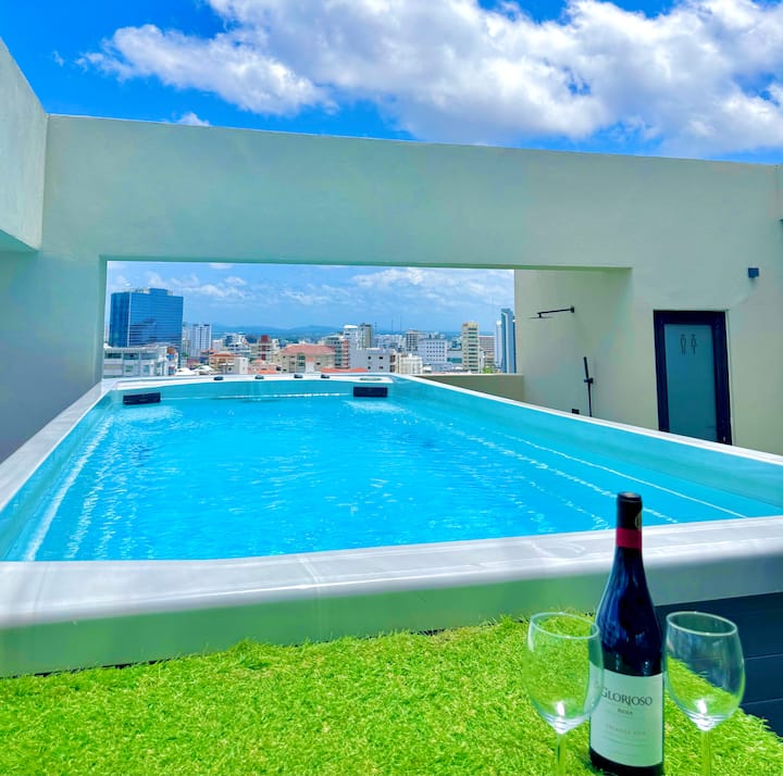 «Loft In Naco W/ Jacuzzi, Parking & Rooftop» - Santo Domingo