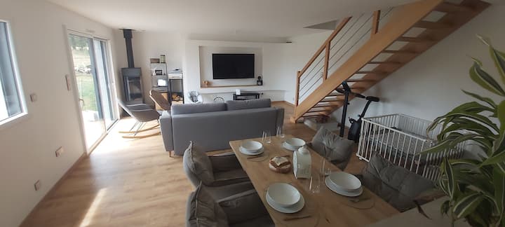 Maison En Campagne, à Quelques Minutes De La Ville - Le Verger