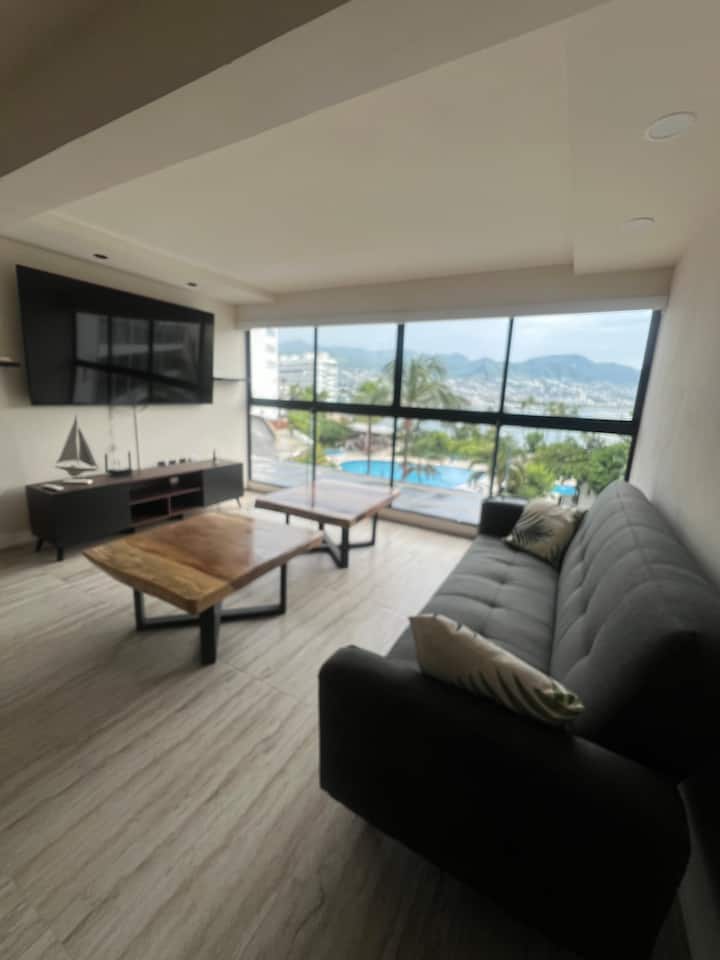 Departamento Con Vista A La Bahía. - Acapulco