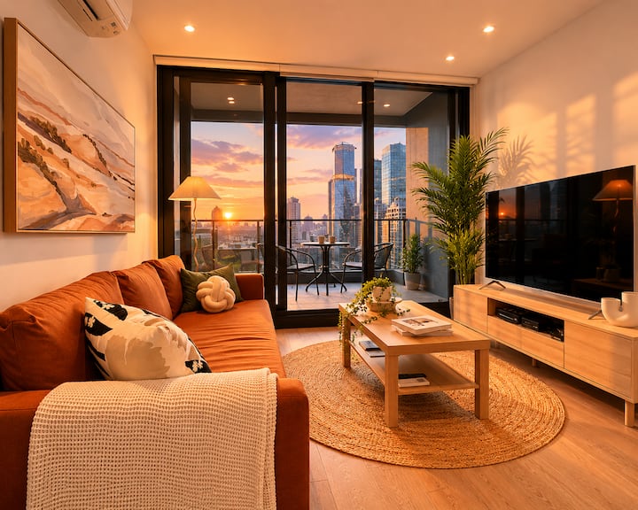 Luxury Docklands Stay W/ Pool & City Views | Sk31 - Melbourne