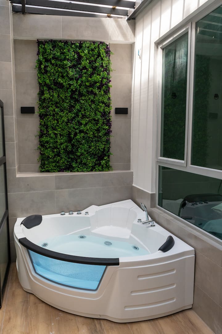 D2. Suite Pareja Temática, Jacuzzi Y Garaje - Banos