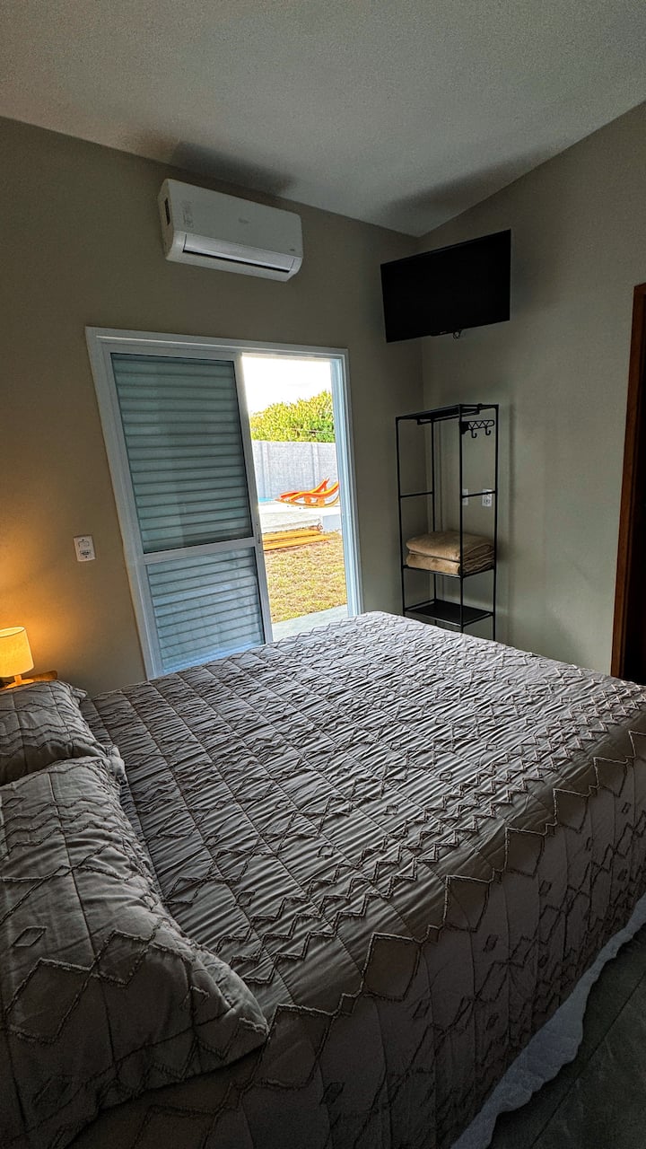 Casa P/ Família 1 - Piscina E Fogueira Em Brotas - Brotas