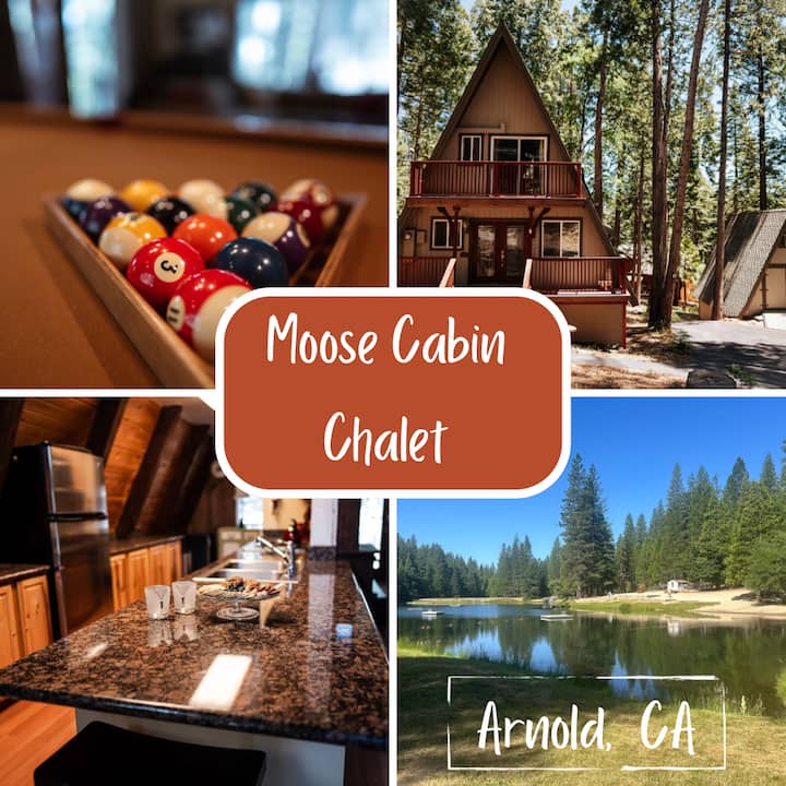 Family Cabin | Private Lake&pool Access | Sleeps 7 - Arnold, CA