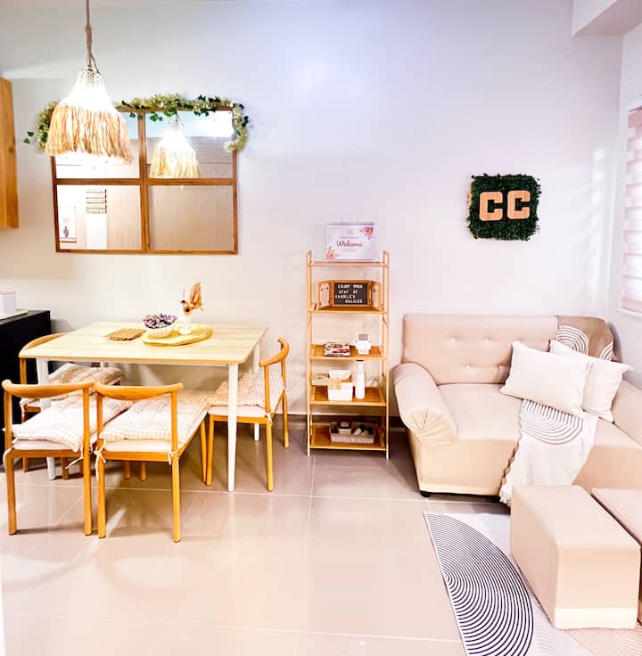 Charm Residence 2br |Netflix | Wifi | Pool |Relax - Marikina