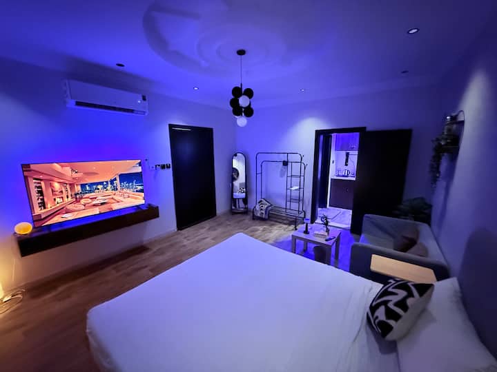 استوديو ذكي قرب المطار والملعب ! - Aéroport du Roi-Abdelaziz - Djeddah (JED)