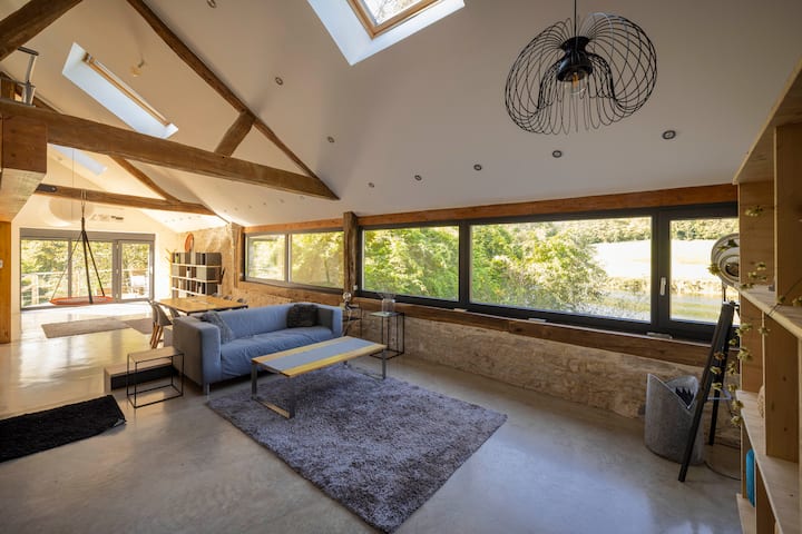 L'échappée Verte: Loft éCo-design Au Bord De L'eau - Baume-les-Dames