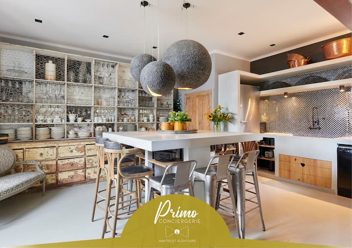 Villa Po'strophe  - Maison + Studios Avec Piscine - Clisson