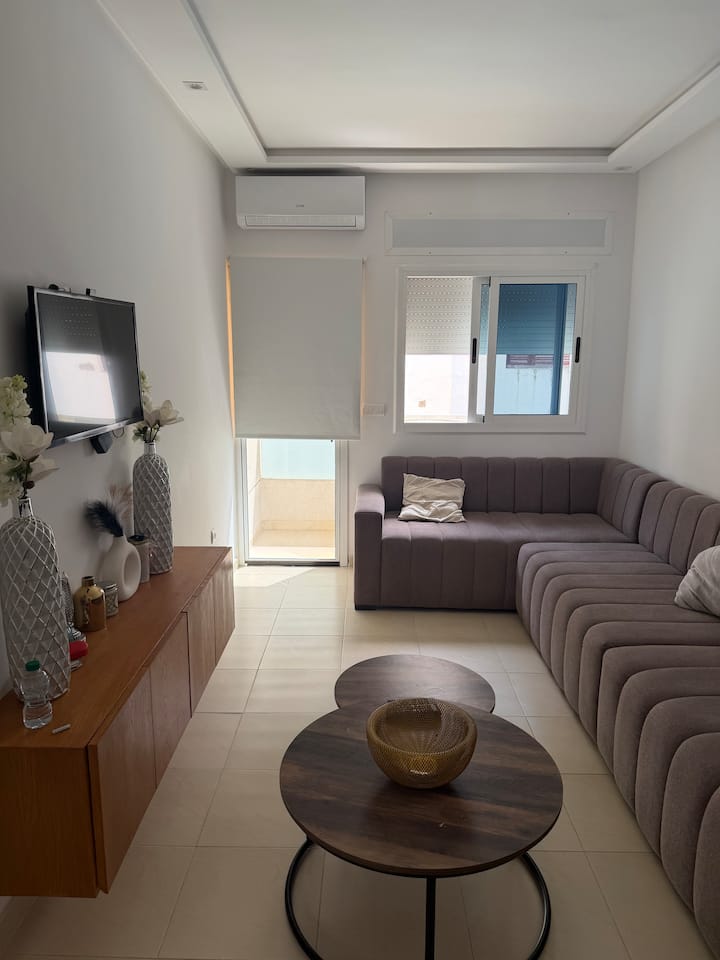 Modern En Ruim Appartement Dicht Bij Het Strand - Martil