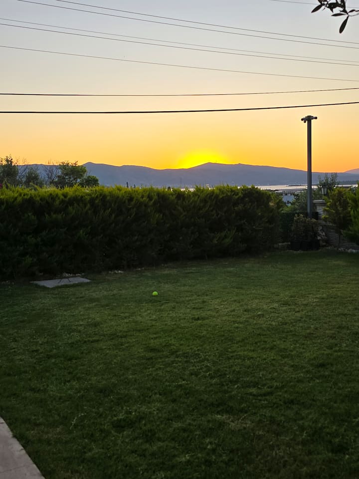 Urla Içmeler Plaja Yakın Deniz Manzaralı Daire - Urla