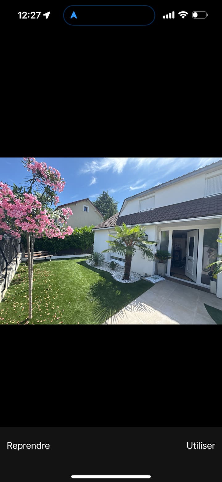 Maison Avec Piscine, Cadre Familial, 20’ De Disney - Villiers-sur-Marne