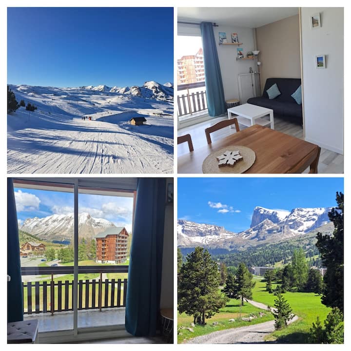 Studio 6 Couchages Aux Pieds Des Pistes - Super Dévoluy