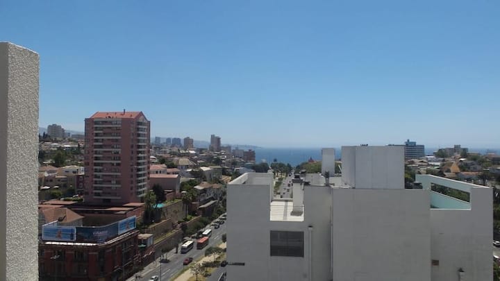 Departamento A Pasos Playa, Casino, Quinta Vergar - Viña del Mar