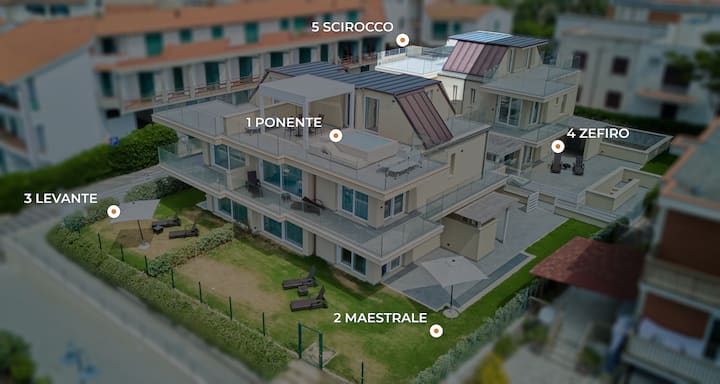 Appartamento Con Terrazza - Scirocco - Marina di Grosseto