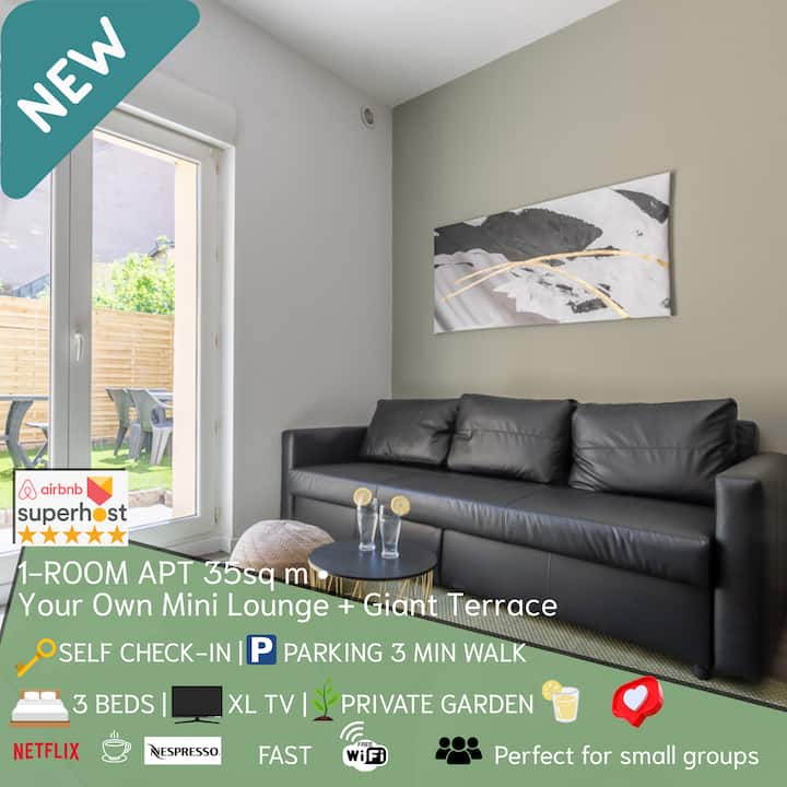 Garden- 3 Lits- Tribus, Pros Cattenom/btp & Compét - Thionville