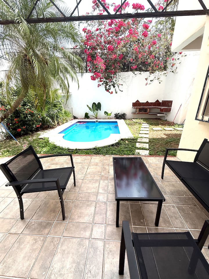 Casa A 5 Min De Zona Hotelera Con Alberca Privada - Cancún